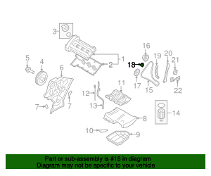 2006-2012 Hyundai Tensioner Guide 24420-3C100 | OEM Parts Online