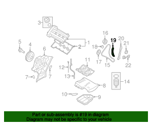 2006-2012 Hyundai Tensioner Arm 24820-3C100 | OEM Parts Online