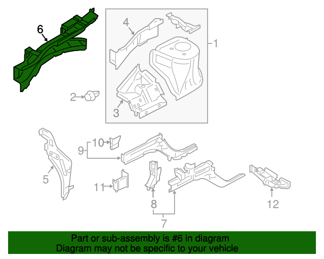 F4181-3YMMA - Upper Rail - 2015-2017 Nissan Juke | Conicelli Nissan