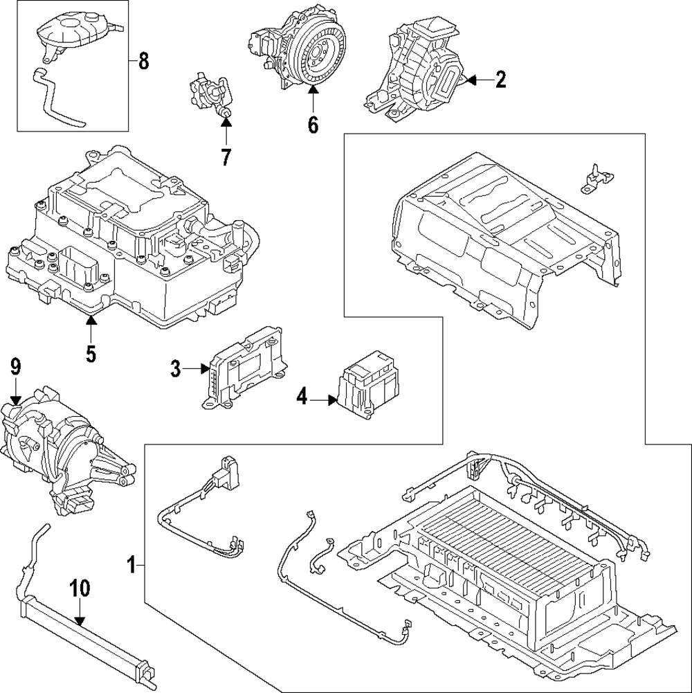 2023-2025 Kia Control Module 37507-L5000 | TascaParts.com