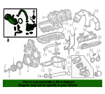 Positive Crankcase Ventilation Oil Separator 19432816 | TascaParts.com