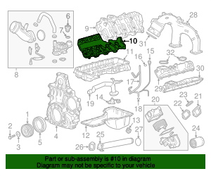 2017-2023 GM Valve Cover Gasket 12691860 GM | GMPartsDirect.com