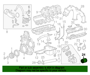 2001-2019 GM Engine Oil Filter 12691158 | GMPartsDirect.com