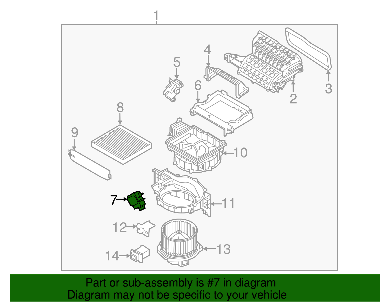 97155-D1000 - Generator 2017-2022 Kia Sportage | Kia.Parts Store