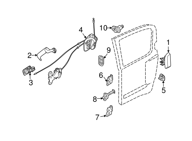 2004-2010 Infiniti QX56 Check Rod 82430-ZC30A | Infiniti of Orland Park