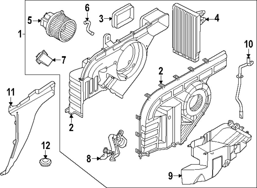 2024-2025 Hyundai Santa Fe Housing Seal 97934-R6000 | OEM Parts Online