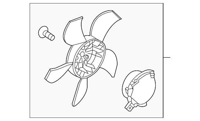 2014-2020 GM Fan Motor 85565557 | GM Parts Center