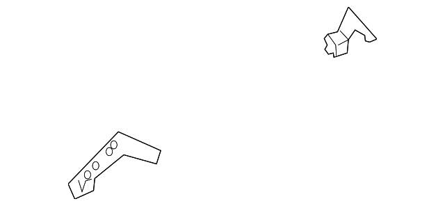 2019-2023 Mazda 3 Side Bracket BCKA-50-2H1 | RealMazdaParts.com