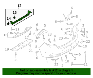 2019 Mazda 3 Lower Bracket BCKA-50-2C0A | TascaParts.com