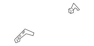 2019-2023 Mazda 3 Side Bracket BCKA-50-2H1 | RealMazdaParts.com