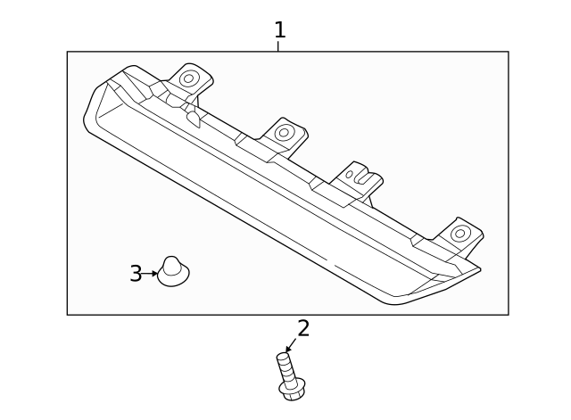 1993-2024 Hyundai Body B-Pillar Trim Panel Clip 82315-33020 | OEM Parts ...