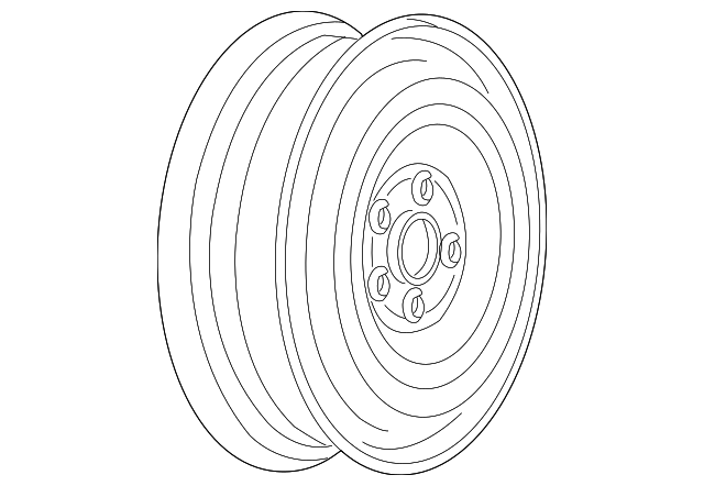 18x7.5 Aluminum Wheel 60006518 | GMPartsDirect.com