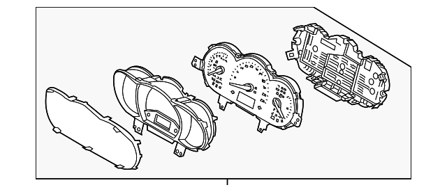 2012-2015 Kia Rio Cluster Assembly 94012-1W000 | TascaParts.com