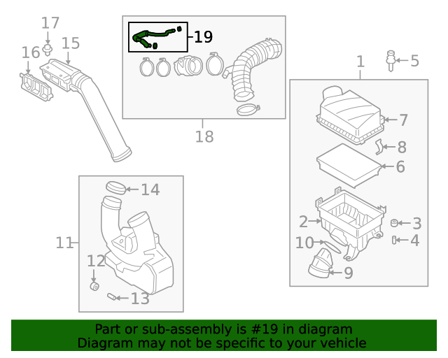 26710-2B790 - PCV Valve Hose 2020-2022 Kia Soul | Kia.Parts Store