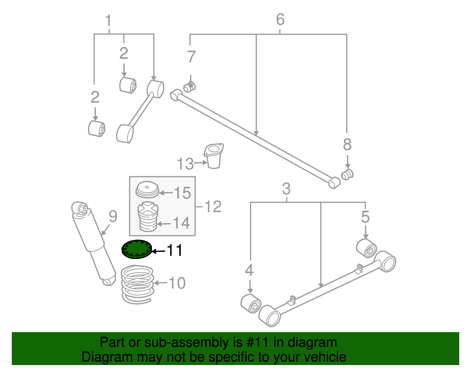 2007-2009 Kia Sorento | Spring Seat | 55341-3E000 | Kia Auto Parts