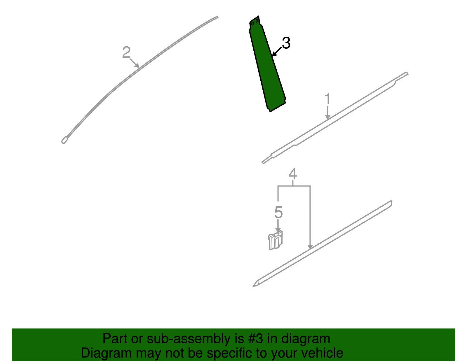 2015-2017 Kia K900 | Applique | 82250-3T000 | Kia Auto Parts