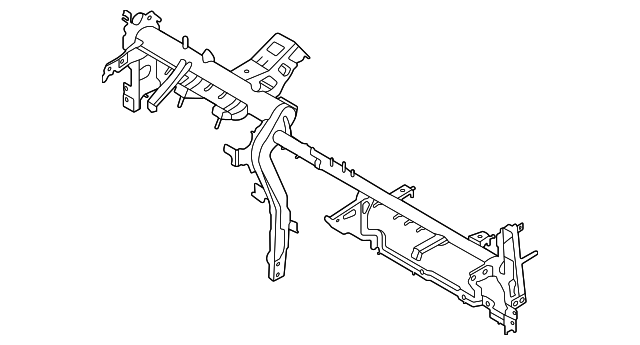 84410-Q5100 - Reinforced Beam - 2021-2022 Kia Seltos | Kia Auto Parts