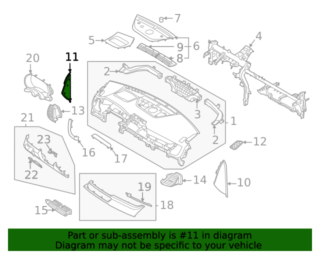 84780-Q5000WK - Side Cover 2021-2023 Kia Seltos | Kia.Parts Store