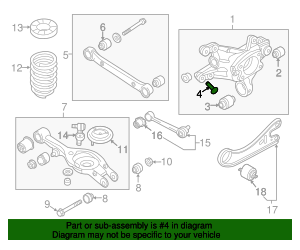 52755-3Q000 - Knuckle Assembly Bolt 2014-2016 Kia Cadenza | Kia.Parts Store