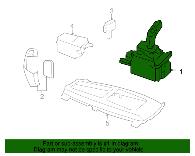 Genuine BMW 61-31-9-228-594 | Gear Shift Assembly | FREE Shipping on ...