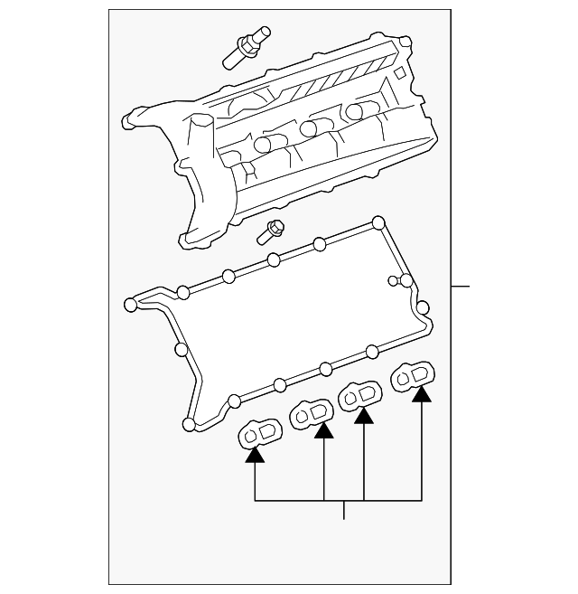 Genuine Valve Cover for 2010-2012 Land Rover | Land Rover Part ...