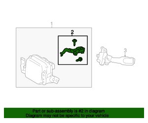 88201-60010 - Distance Sensor Bracket - 2016-2023 Lexus | DiscMonster