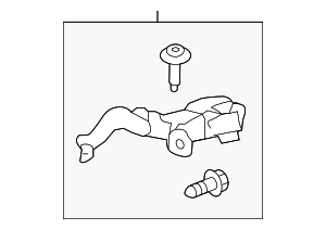 88201-60010 - Distance Sensor Bracket - 2016-2023 Lexus | DiscMonster