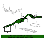 2014-2018 GM Exhaust Muffler 84020523 | TascaParts.com