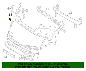 2020-2024 Hyundai Venue Tow Eye Cap 86588-K2000 | OEM Parts Online