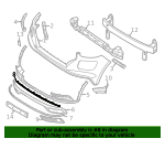 2020-2025 Hyundai Venue Bumper Trim 86569-K2000 | OEM Parts Online