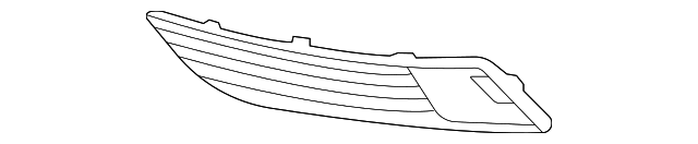 86596-K2000 - Outer Molding - 2020-2021 Hyundai Venue | OEM Parts Quick