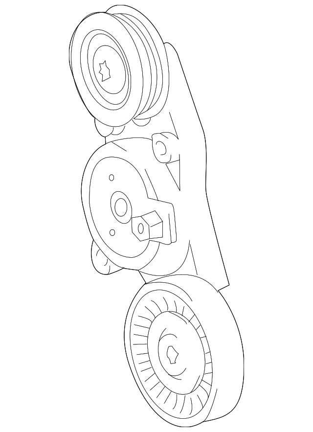 Toyota Tensioner Part# 166010v010 | Toyota Of Colorado Springs Parts
