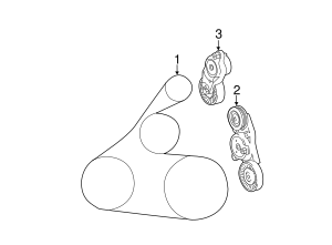 Toyota Tensioner Part# 166010v010 | Toyota Of Colorado Springs Parts