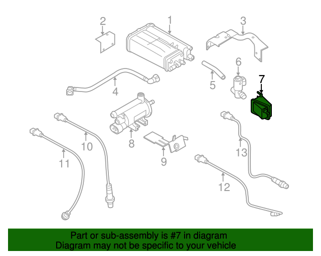 2011-2019 Kia Vapor Canister Filter 31454-3R000 | OEM Parts Online