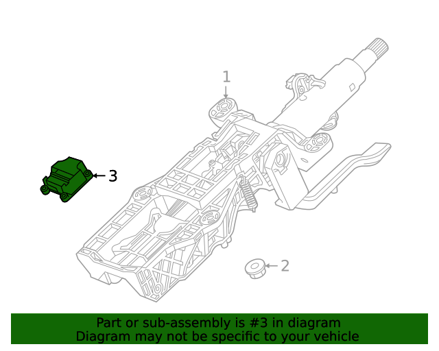 2019-2024 GM Column Lock Module 13534627 | TascaParts.com