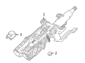 Steering Column 85538401 GM | Flow Automotive Center GMPartsDirect.com