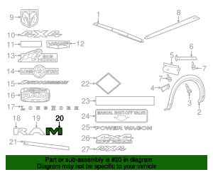 68309835AA - 3 Way Clip | Mopar Parts Canada