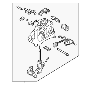 46700 C5130 - Shifter Assembly 2016-2018 Kia Sorento | Kia.Parts Store