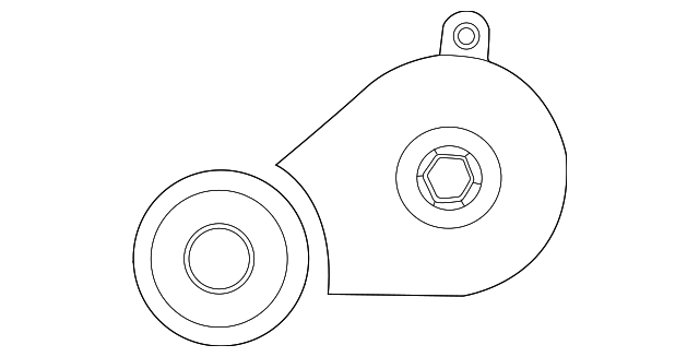 2020-2023 Nissan Frontier Belt Tensioner 11955-9BT0A | QuirkParts