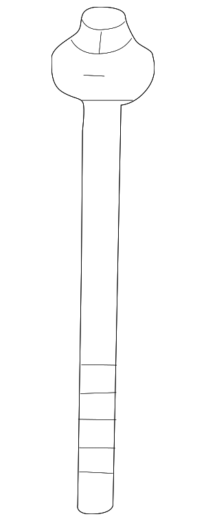 52217-0C060 - Body Mount Cushion Bolt - 2000-2007 Toyota | OEM Genuine ...