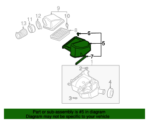 2000-2003 GM Housing 12482801 GM | GMPartsDirect.com