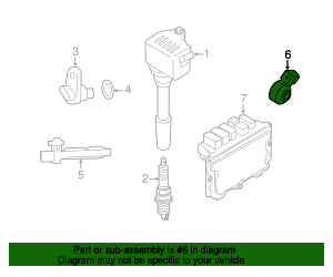 13-62-7-636-937 - Knock Sensor - 2014-2024 Mini | BMWPartsHub