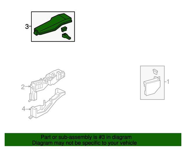 2007-2011 Toyota Camry Upper Cover 82662-06060 | Toyota Parts Center
