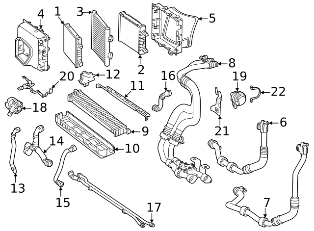 2021-2023 Mercedes-Benz GLE 63 AMG® S Oil Feed Tube 167-501-89-00 ...