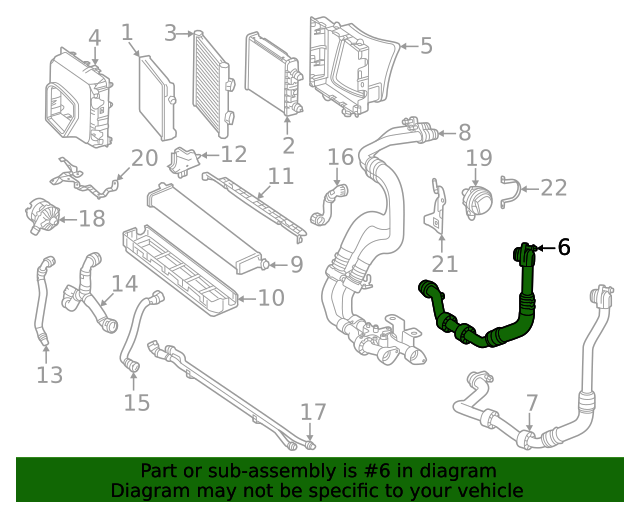 2021-2023 Mercedes-Benz GLE 63 AMG® S Oil Feed Tube 167-501-89-00 ...