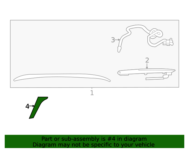 2022-2024 Volkswagen Taos Side Spoiler 2GJ-827-939-B-041 | VW Direct ...