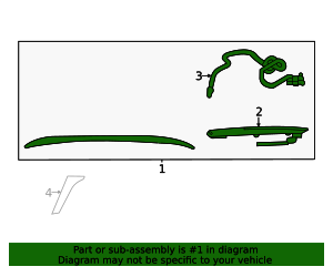 2022-2024 Volkswagen Taos Spoiler 2GJ-827-933-C-GRU | OEM Parts Online