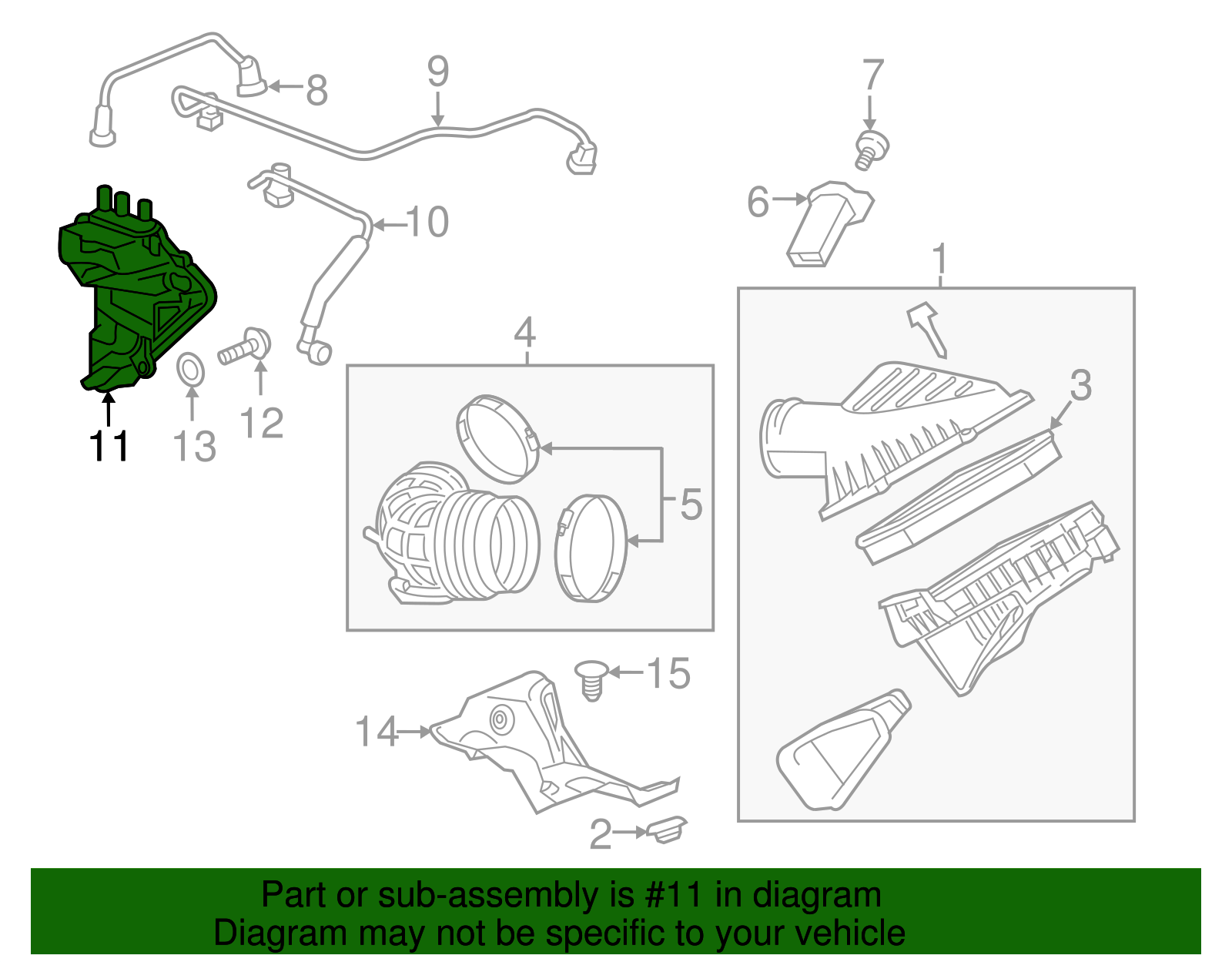 2016-2020 GM Positive Crankcase Ventilation (PCV) Oil Separator ...