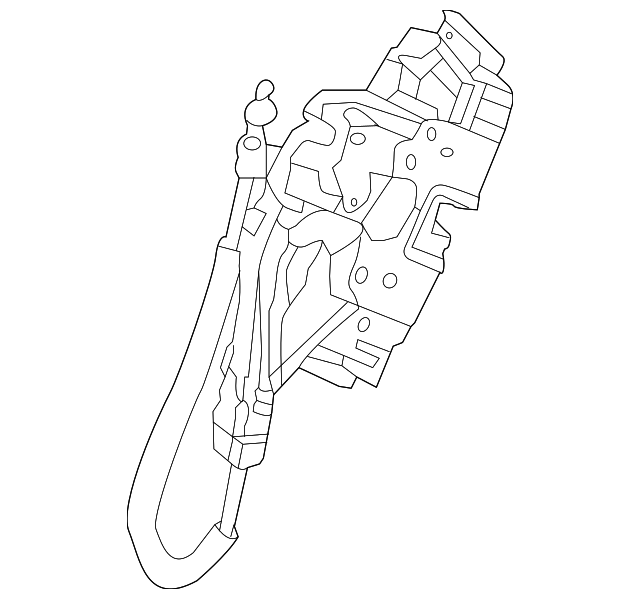 204-730-30-35 - Lock Actuator 2008-2020 Mercedes-Benz | Mercedes-Benz ...