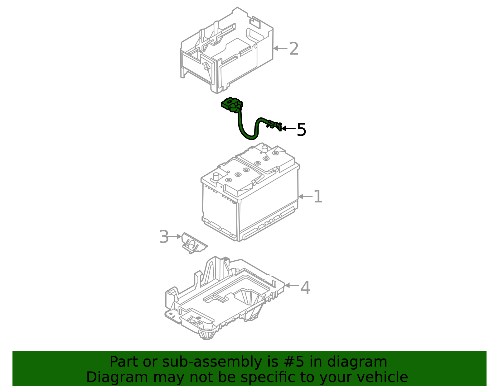 2022-2024 Kia Carnival Battery Current Sensor 37180-R0000 | QuirkParts